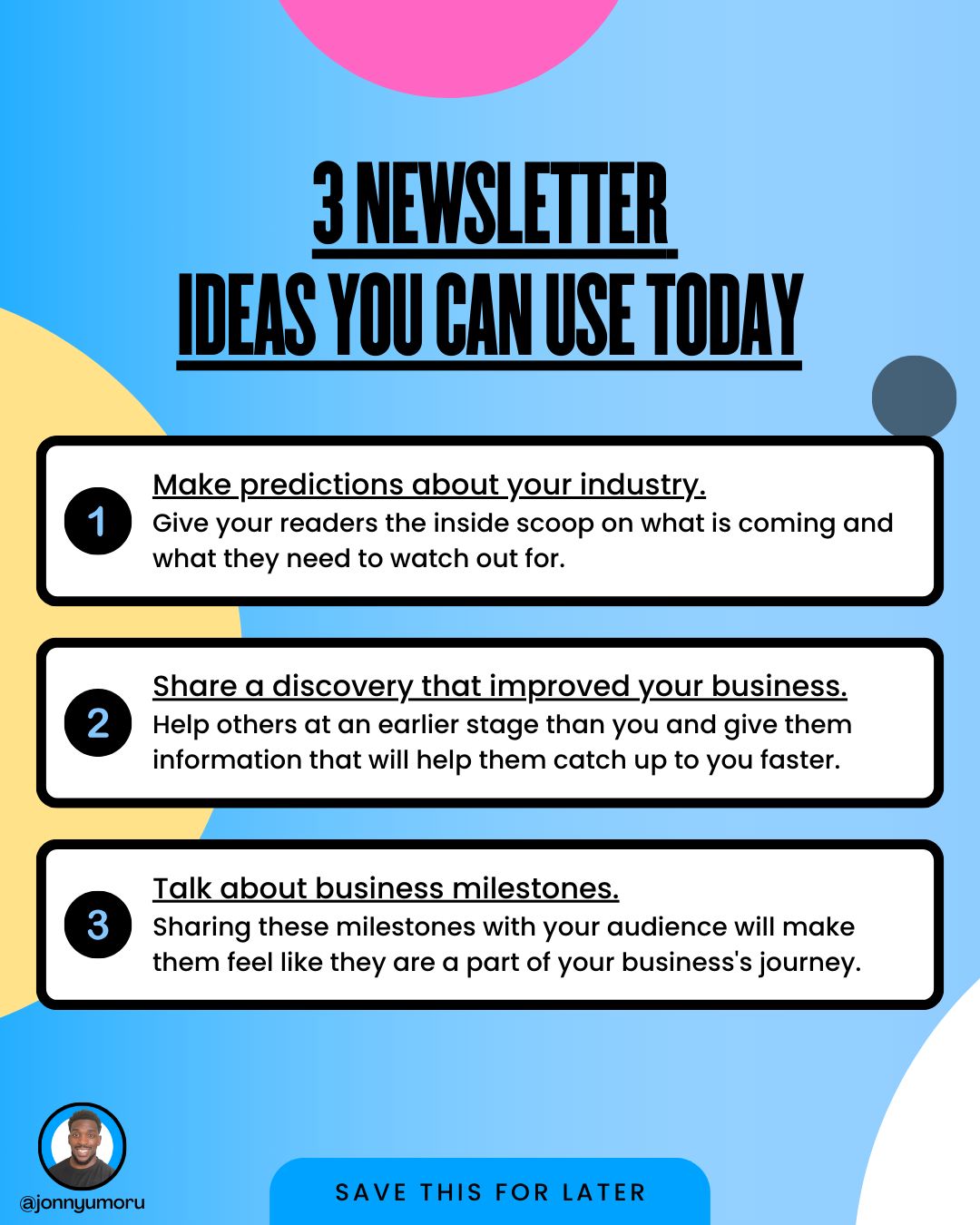 Jonny Umoru on LinkedIn: Are newsletters good for business? Seeing ... Jonny Umoru on LinkedIn: Are newsletters good for business? Seeing ...