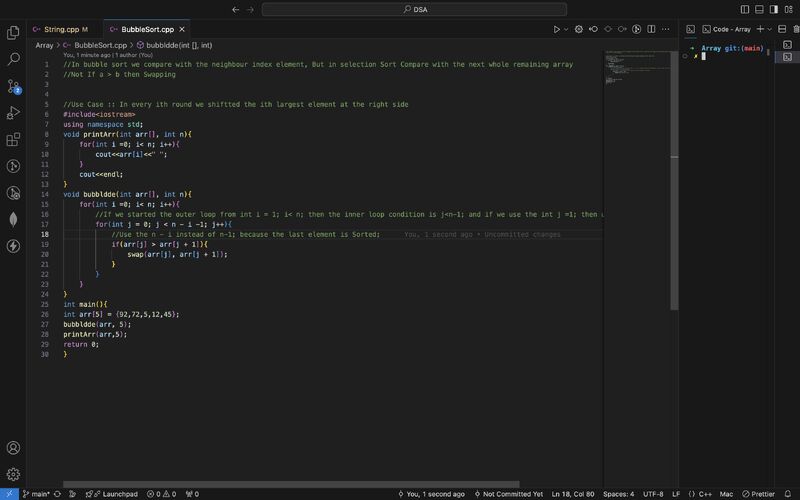 Muhammad Abdullah on LinkedIn: #sortingalgorithms #bubblesort #coding # ... Muhammad Abdullah on LinkedIn: #sortingalgorithms #bubblesort #coding # ...