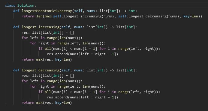 Mike Odnis on LinkedIn: LC 3105 in Python and Typescript. LC Contest Mike Odnis on LinkedIn: LC 3105 in Python and Typescript. LC Contest
