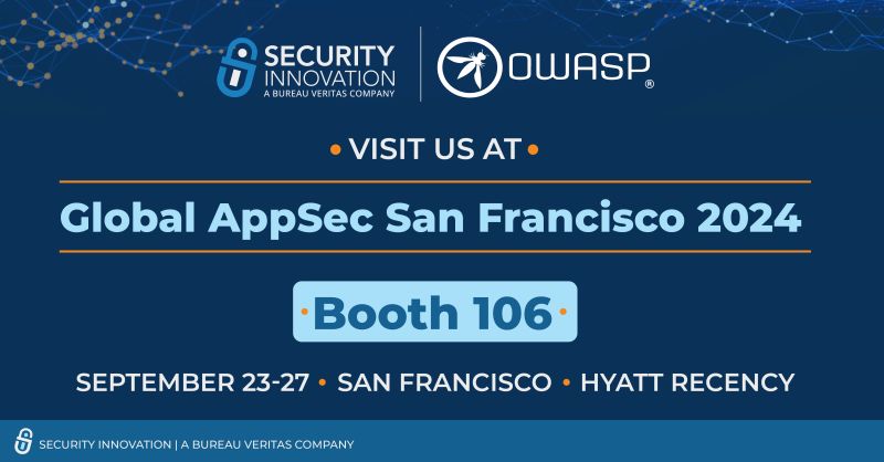 Security Innovation on LinkedIn: #owasp #appsec #owasp #appsecsf2024 # ... Security Innovation on LinkedIn: #owasp #appsec #owasp #appsecsf2024 # ...