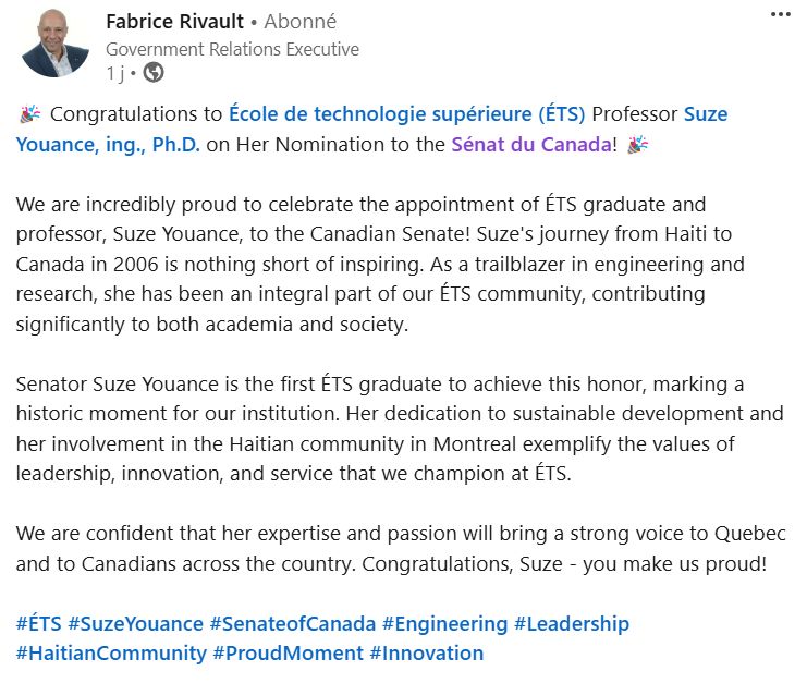 Bureau de la communauté haïtienne de Montréal (BCHM) on LinkedIn: Oh ... Bureau de la communauté haïtienne de Montréal (BCHM) on LinkedIn: Oh ...