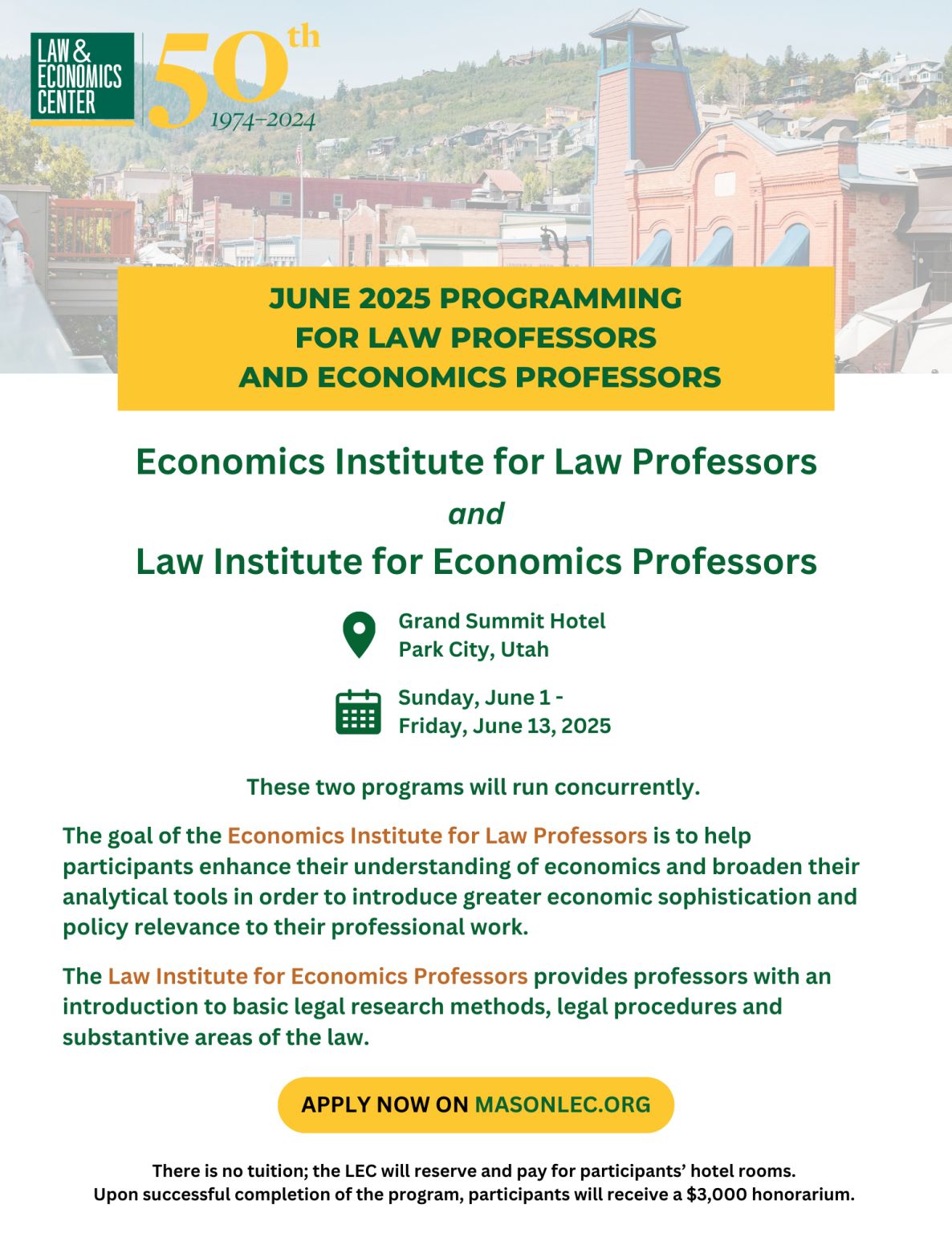 Law & Economics Center on LinkedIn: Applications are now open for the ... Law & Economics Center on LinkedIn: Applications are now open for the ...