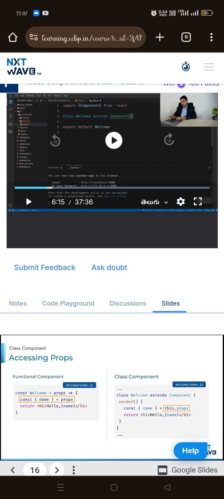 RAVINDRA BABU PARUPALLI on LinkedIn: #nxtwave #ccbpin #day #reactjs # ... RAVINDRA BABU PARUPALLI on LinkedIn: #nxtwave #ccbpin #day #reactjs # ...