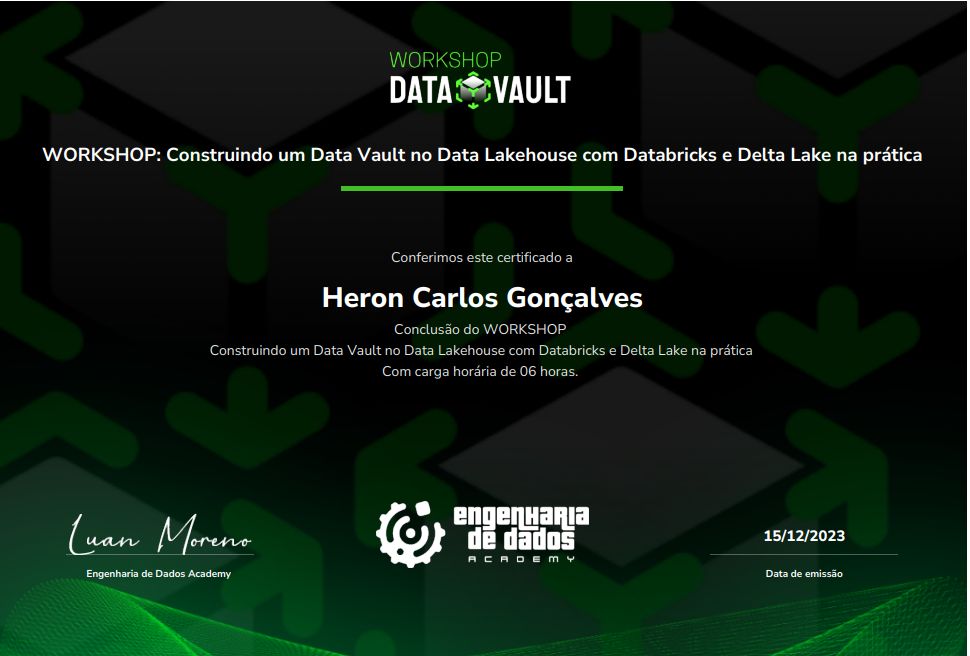 #dataengineering #datavault #databricks #datalakehouse | Heron Carlos ... #dataengineering #datavault #databricks #datalakehouse | Heron Carlos ...
