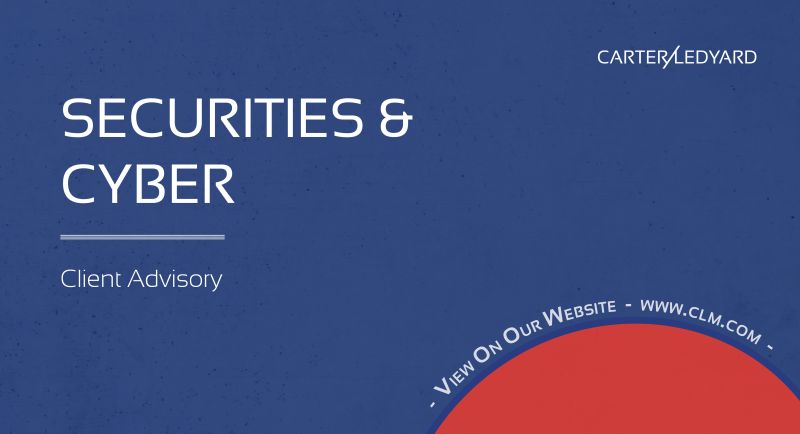 Michael Bauscher on LinkedIn: SEC Adopts New Cybersecurity Disclosure ... Michael Bauscher on LinkedIn: SEC Adopts New Cybersecurity Disclosure ...