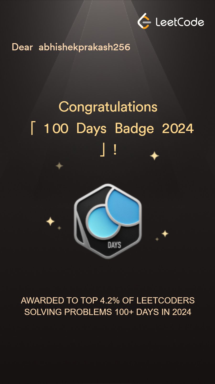 Abhishek Prakash on LinkedIn: #leetcode #coding #achievement #milestone ... Abhishek Prakash on LinkedIn: #leetcode #coding #achievement #milestone ...