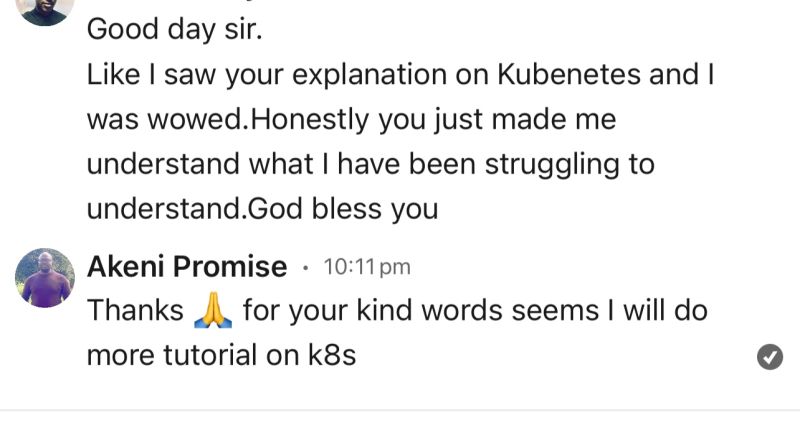 Promise Akeni on LinkedIn: #softwareengineering #kubernetes # ... Promise Akeni on LinkedIn: #softwareengineering #kubernetes # ...