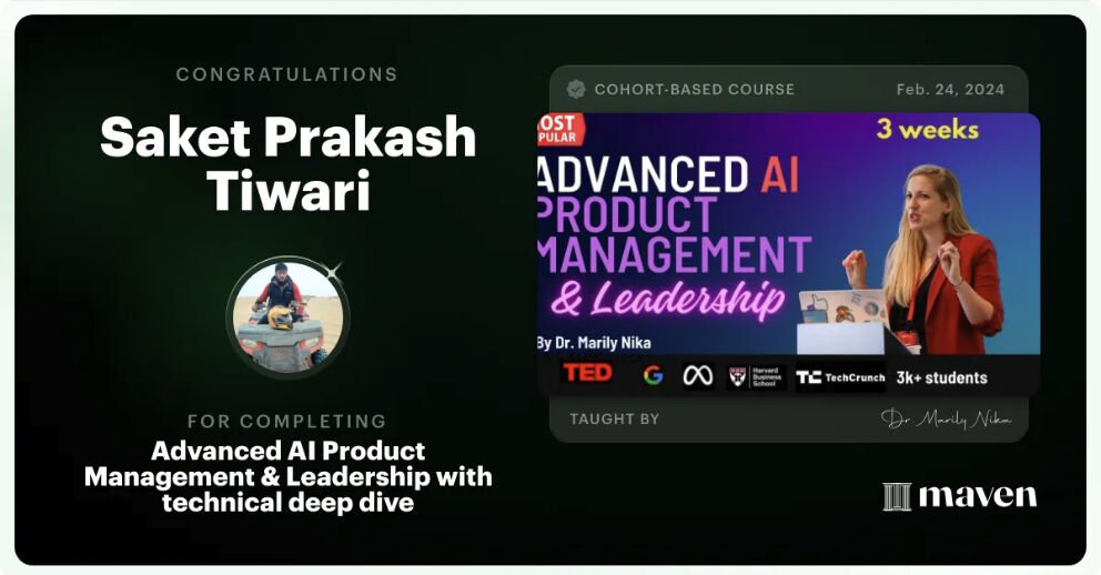 Saket Tiwari on LinkedIn: #generativeai #aiproductmanagement # ... Saket Tiwari on LinkedIn: #generativeai #aiproductmanagement # ...