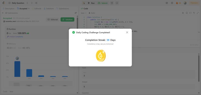 #100daysofcode #leetcode #100daysofcode #codingchallenge… | Surendra Gowda #100daysofcode #leetcode #100daysofcode #codingchallenge… | Surendra Gowda