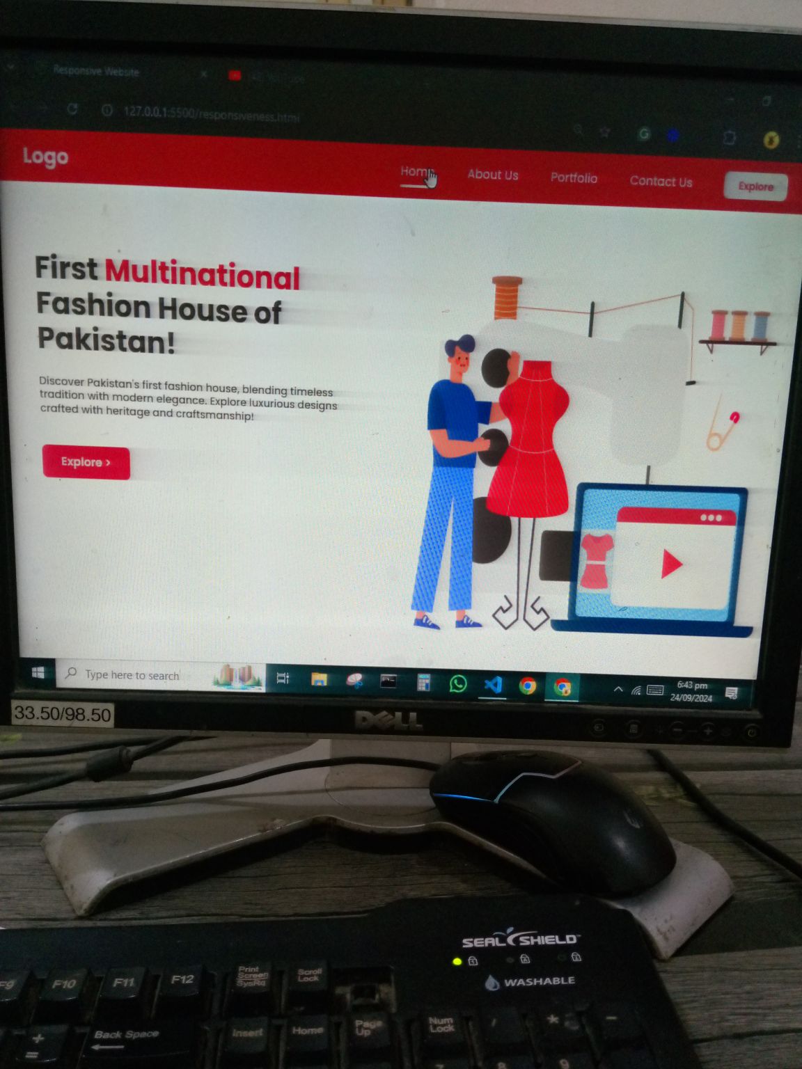 Laiba Shabbir on LinkedIn: Just created my first responsive landing ... Laiba Shabbir on LinkedIn: Just created my first responsive landing ...