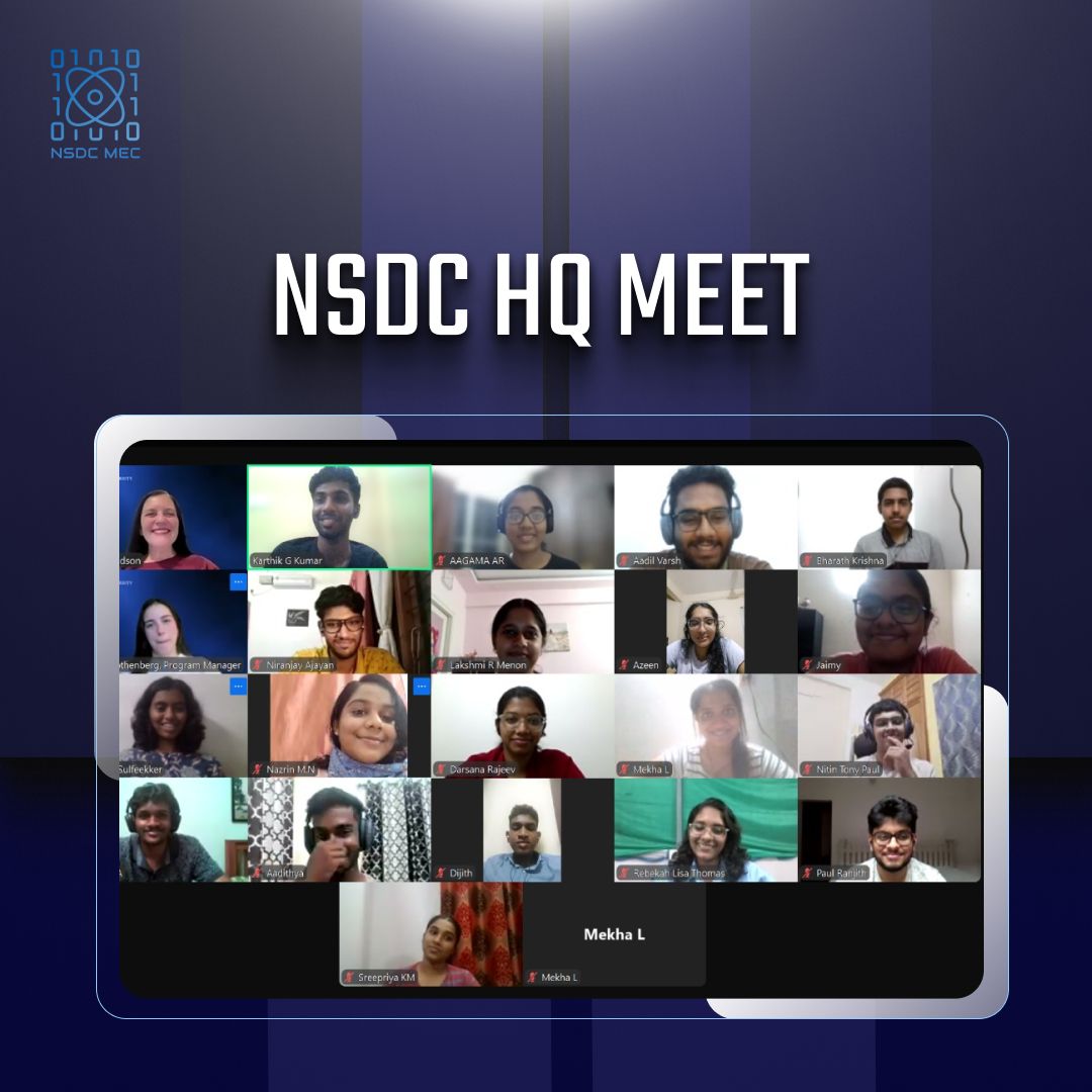 NSDC MEC on LinkedIn: #nsdc #datascience #collaboration #innovation #mec NSDC MEC on LinkedIn: #nsdc #datascience #collaboration #innovation #mec