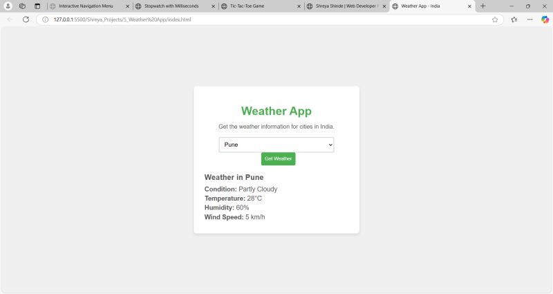 #webdevelopment #javascript #weatherapp #apiintegration… | Shreya Shinde #webdevelopment #javascript #weatherapp #apiintegration… | Shreya Shinde