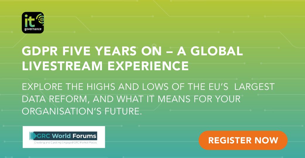 IT Governance Ltd on LinkedIn: #webinar #gdpr #data IT Governance Ltd on LinkedIn: #webinar #gdpr #data