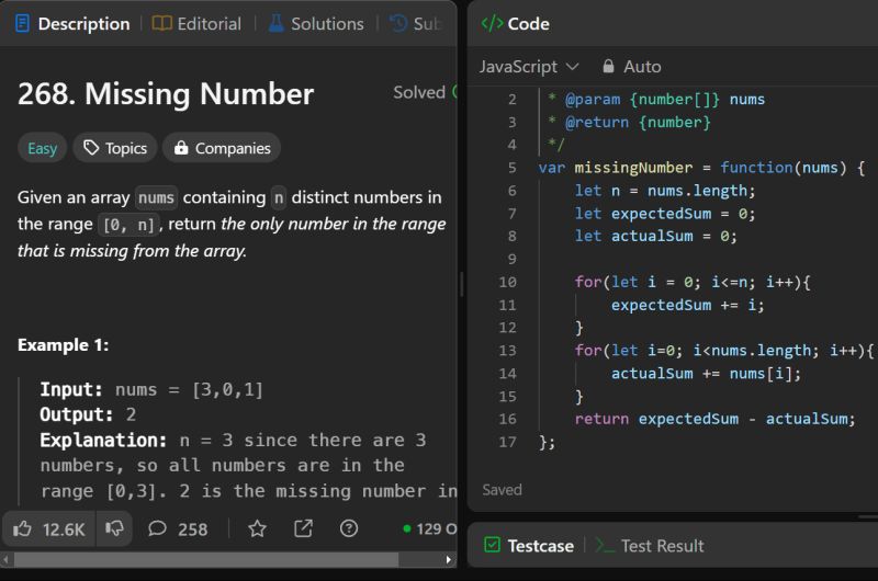 Abdullah Jameel on LinkedIn: #leetcode #javascript #problemsolving # ... Abdullah Jameel on LinkedIn: #leetcode #javascript #problemsolving # ...