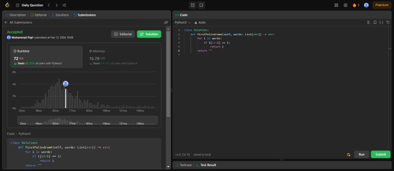 How to solve palindrome string problem in LeetCode | Muhammad Fiqri ... How to solve palindrome string problem in LeetCode | Muhammad Fiqri ...