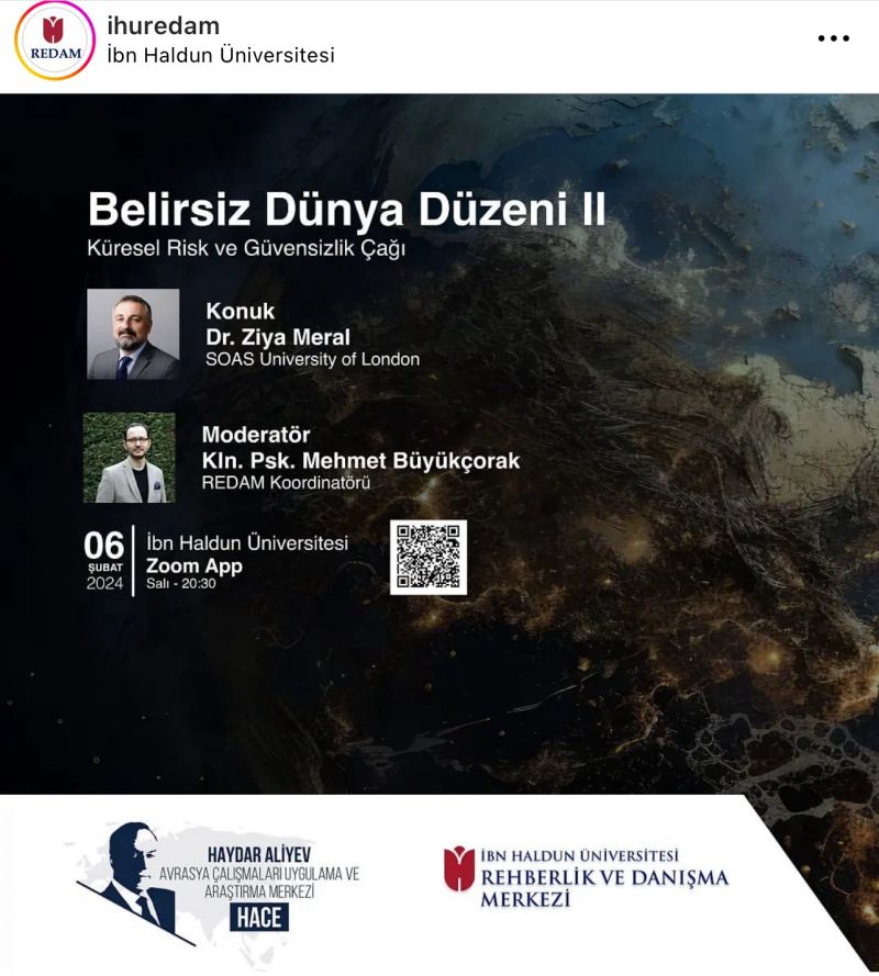 Ziya Meral, PhD on LinkedIn: Particularly for my Turkish speaking ... Ziya Meral, PhD on LinkedIn: Particularly for my Turkish speaking ...