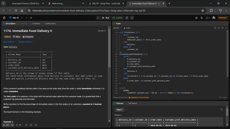My work on leetcode SQL 50 challenge | Neeraj Verma posted on the topic ... My work on leetcode SQL 50 challenge | Neeraj Verma posted on the topic ...