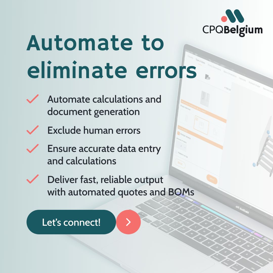 CPQ Belgium on LinkedIn: #salesautomation #cpq #accuracymatters # ... CPQ Belgium on LinkedIn: #salesautomation #cpq #accuracymatters # ...