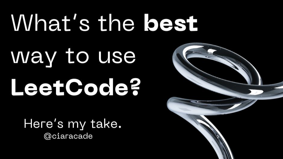 #heresmytake #leetcode | Ciara Cade | 18 comments #heresmytake #leetcode | Ciara Cade | 18 comments