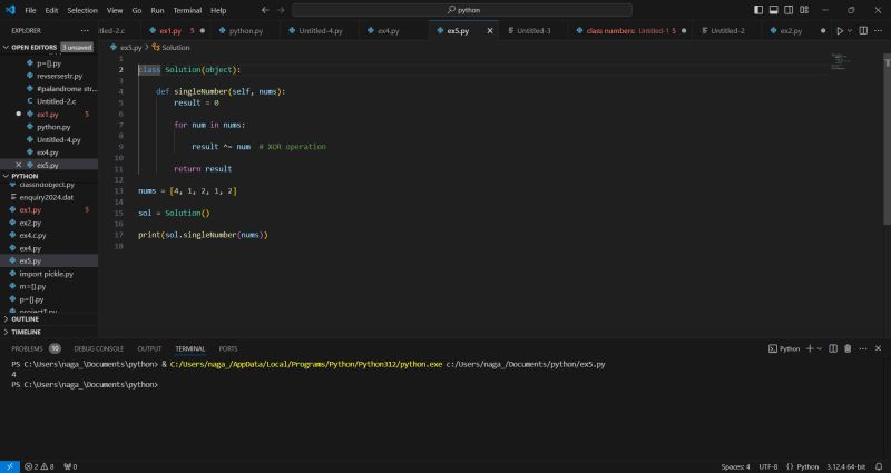 Prakash Raj A on LinkedIn: #python #problemsolving #day5 #ai # ... Prakash Raj A on LinkedIn: #python #problemsolving #day5 #ai # ...