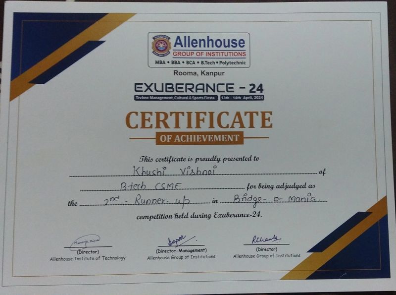 Khushi Vishnoi on LinkedIn: Khushi Vishnoi on LinkedIn: