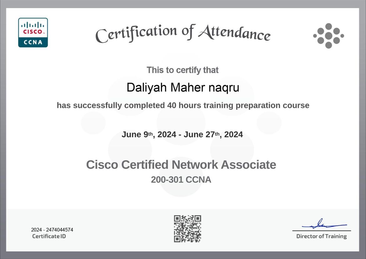 Daliyah Naqru on LinkedIn: #cisco #networking #computerengineering Daliyah Naqru on LinkedIn: #cisco #networking #computerengineering