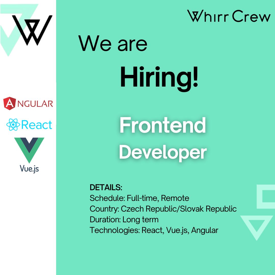 #frontenddeveloper #reactjs #vuejs #angular #webdevelopment #techjobs ... #frontenddeveloper #reactjs #vuejs #angular #webdevelopment #techjobs ...