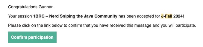 Gunnar Morling on LinkedIn: #jfall #1brc #java Gunnar Morling on LinkedIn: #jfall #1brc #java