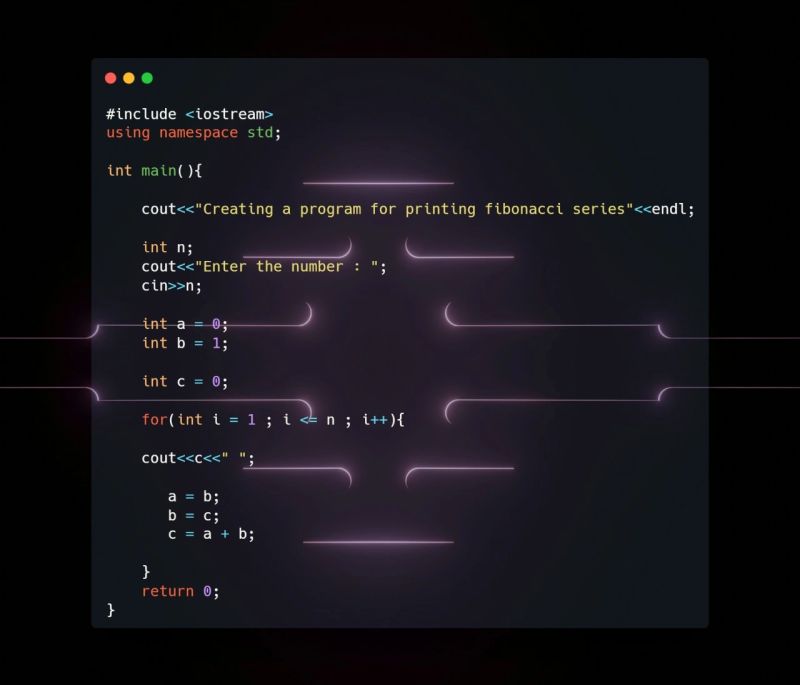 #100daysofcode #cplusplus #fibonacciseries | Harsha Chandel #100daysofcode #cplusplus #fibonacciseries | Harsha Chandel