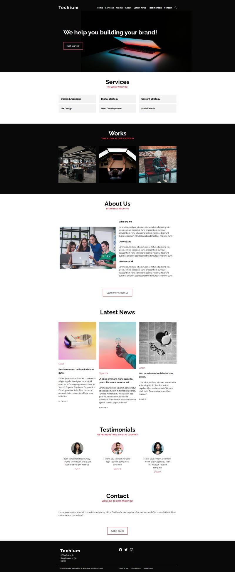Ayoub Bouagna on LinkedIn: #techium #webdesign #html #css # ... Ayoub Bouagna on LinkedIn: #techium #webdesign #html #css # ...