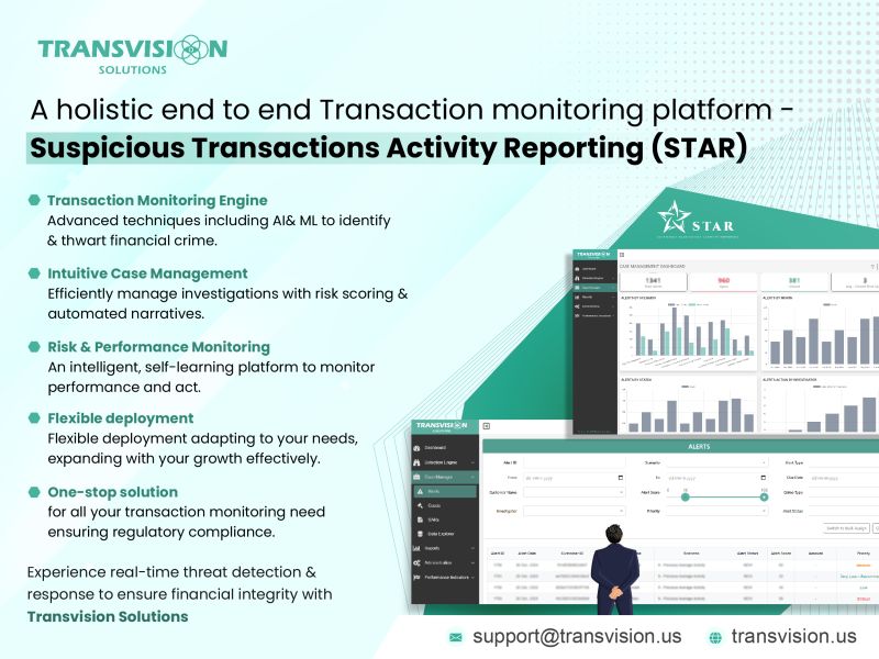 Transvision Solutions on LinkedIn: #aml #transactionmonitoring #fintech ... Transvision Solutions on LinkedIn: #aml #transactionmonitoring #fintech ...
