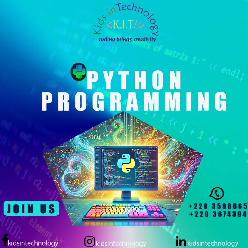 #pythonprogramming #kidsintech #codingforkids #futuretechleaders ... #pythonprogramming #kidsintech #codingforkids #futuretechleaders ...