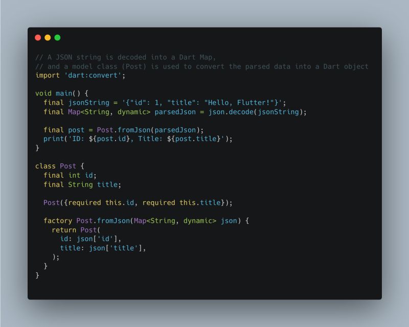 Flutter Bytes on LinkedIn: #flutterbytes #flutter #networking #json # ... Flutter Bytes on LinkedIn: #flutterbytes #flutter #networking #json # ...