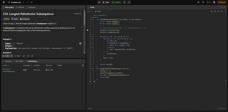 Robin Poonia on LinkedIn: #dynamicprogramming #algorithm #coding # ... Robin Poonia on LinkedIn: #dynamicprogramming #algorithm #coding # ...