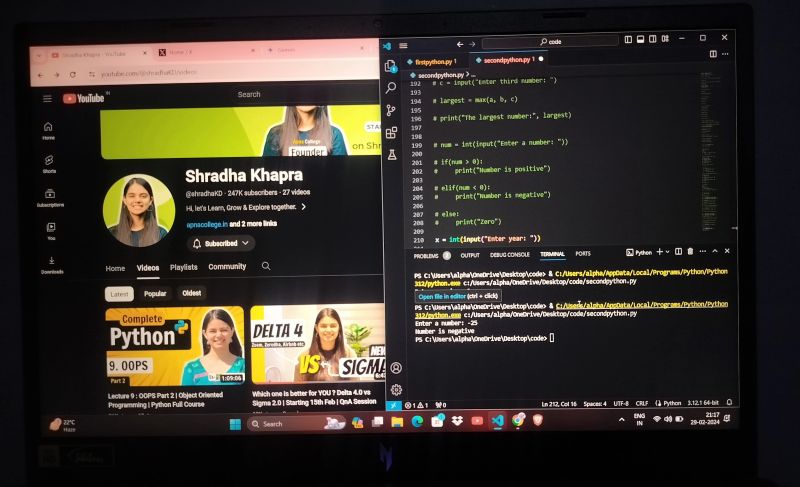 Day 2 of #100DaysOfAI: learning Python | Vishal Hada posted on the ... Day 2 of #100DaysOfAI: learning Python | Vishal Hada posted on the ...