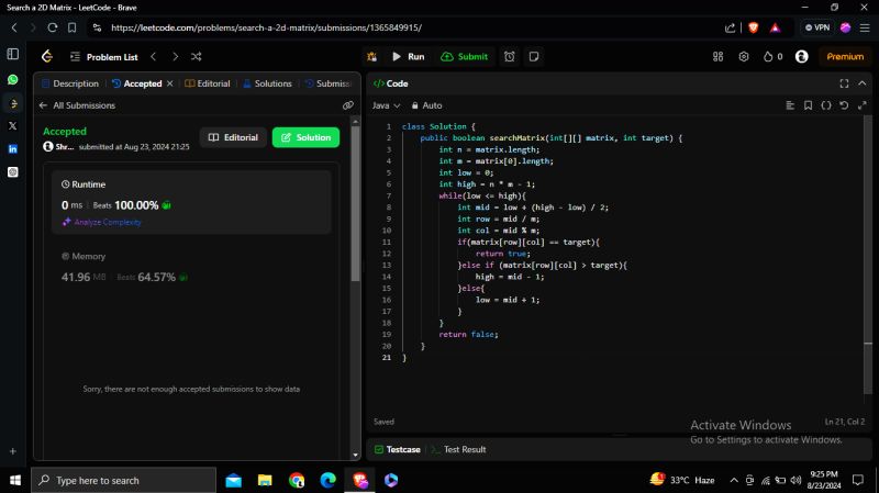 Shruti Dubey on LinkedIn: #100daysofcode #codingjourney #leetcode Shruti Dubey on LinkedIn: #100daysofcode #codingjourney #leetcode