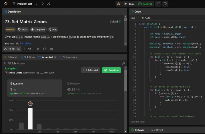 Khushi Gupta on LinkedIn: #30daysofcode #30dayscodingchallenge #leetcode Khushi Gupta on LinkedIn: #30daysofcode #30dayscodingchallenge #leetcode