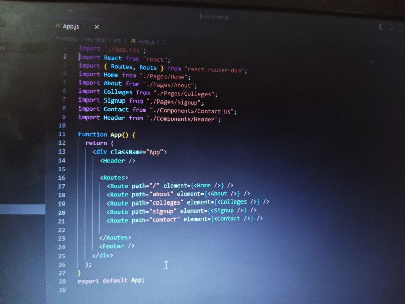 P. Vidhya on LinkedIn: #reactjs #routing #codeexample #output # ... P. Vidhya on LinkedIn: #reactjs #routing #codeexample #output # ...