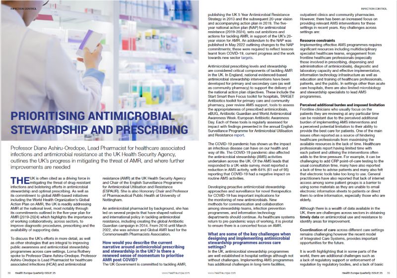Diane Ashiru PhD on LinkedIn: Prioritising antimicrobial stewardship ... Diane Ashiru PhD on LinkedIn: Prioritising antimicrobial stewardship ...