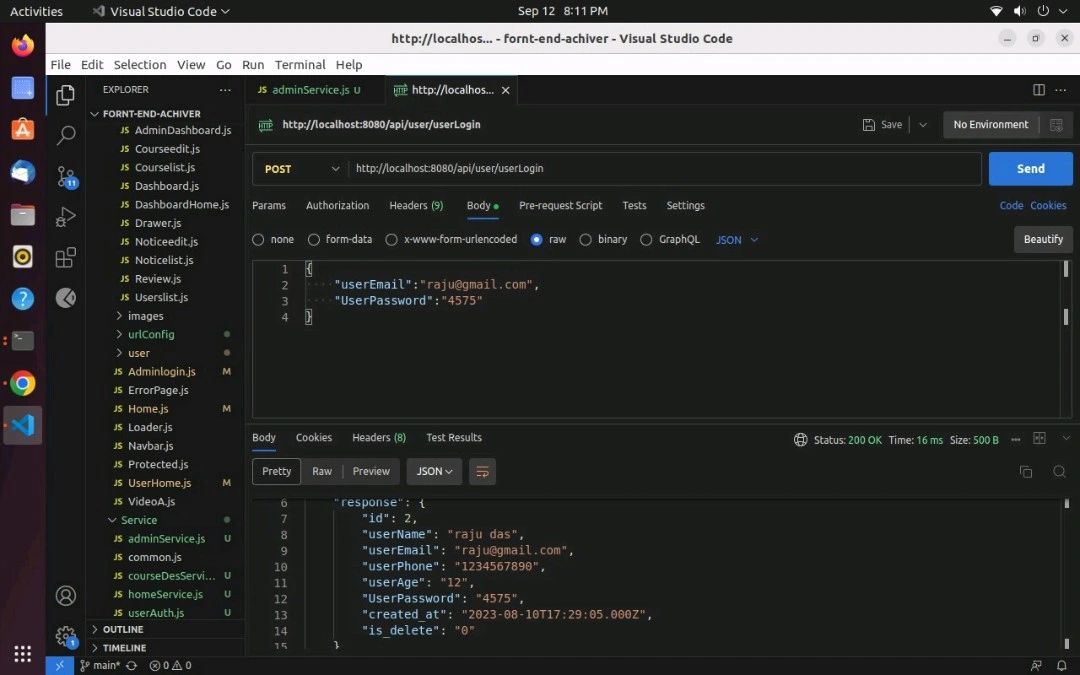 Pobitra Dolai on LinkedIn: #reactjs #nodejs #postmanapi #postman Pobitra Dolai on LinkedIn: #reactjs #nodejs #postmanapi #postman