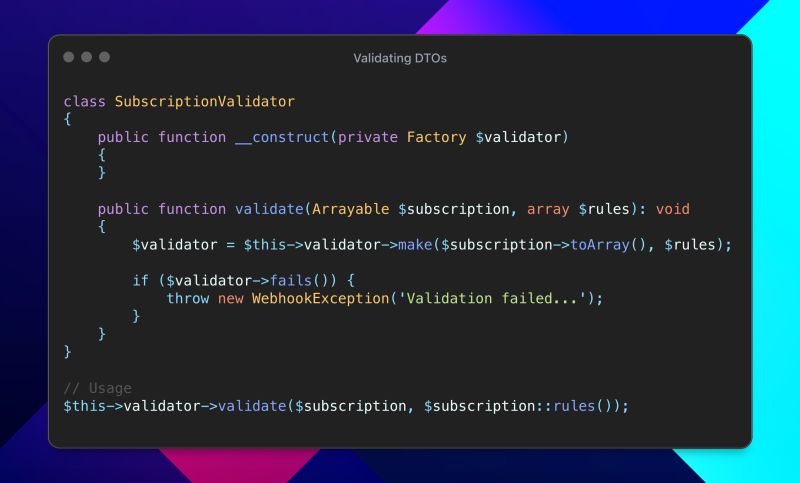#laravel #php #validation #cleancode #webdevelopment | Gary Clarke #laravel #php #validation #cleancode #webdevelopment | Gary Clarke