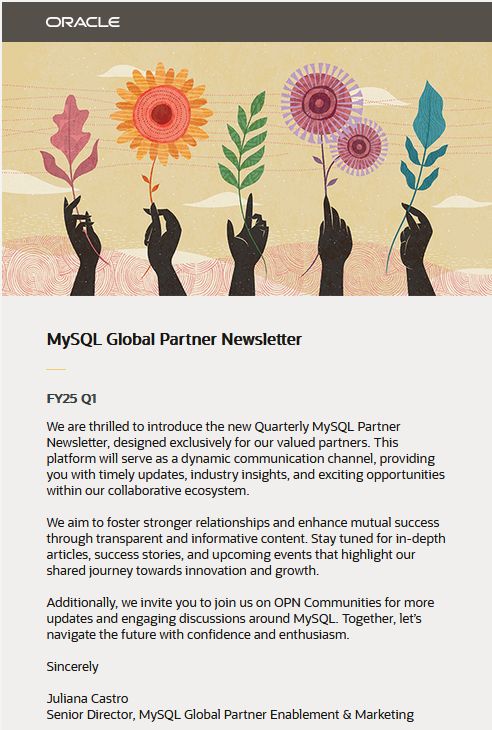 Nick Mader on LinkedIn: #oraclepartnernetwork #mysql #oracle # ... Nick Mader on LinkedIn: #oraclepartnernetwork #mysql #oracle # ...