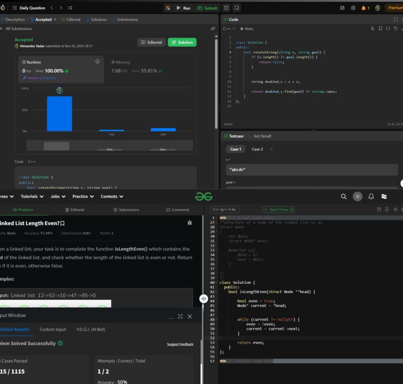HIMANSHU YADAV on LinkedIn: #drgviswanathan #100daysofcode #leetcode # ... HIMANSHU YADAV on LinkedIn: #drgviswanathan #100daysofcode #leetcode # ...