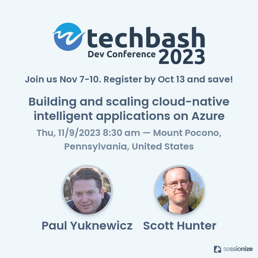 TechBash Foundation on LinkedIn: #azure #techbash #cloud # ... TechBash Foundation on LinkedIn: #azure #techbash #cloud # ...