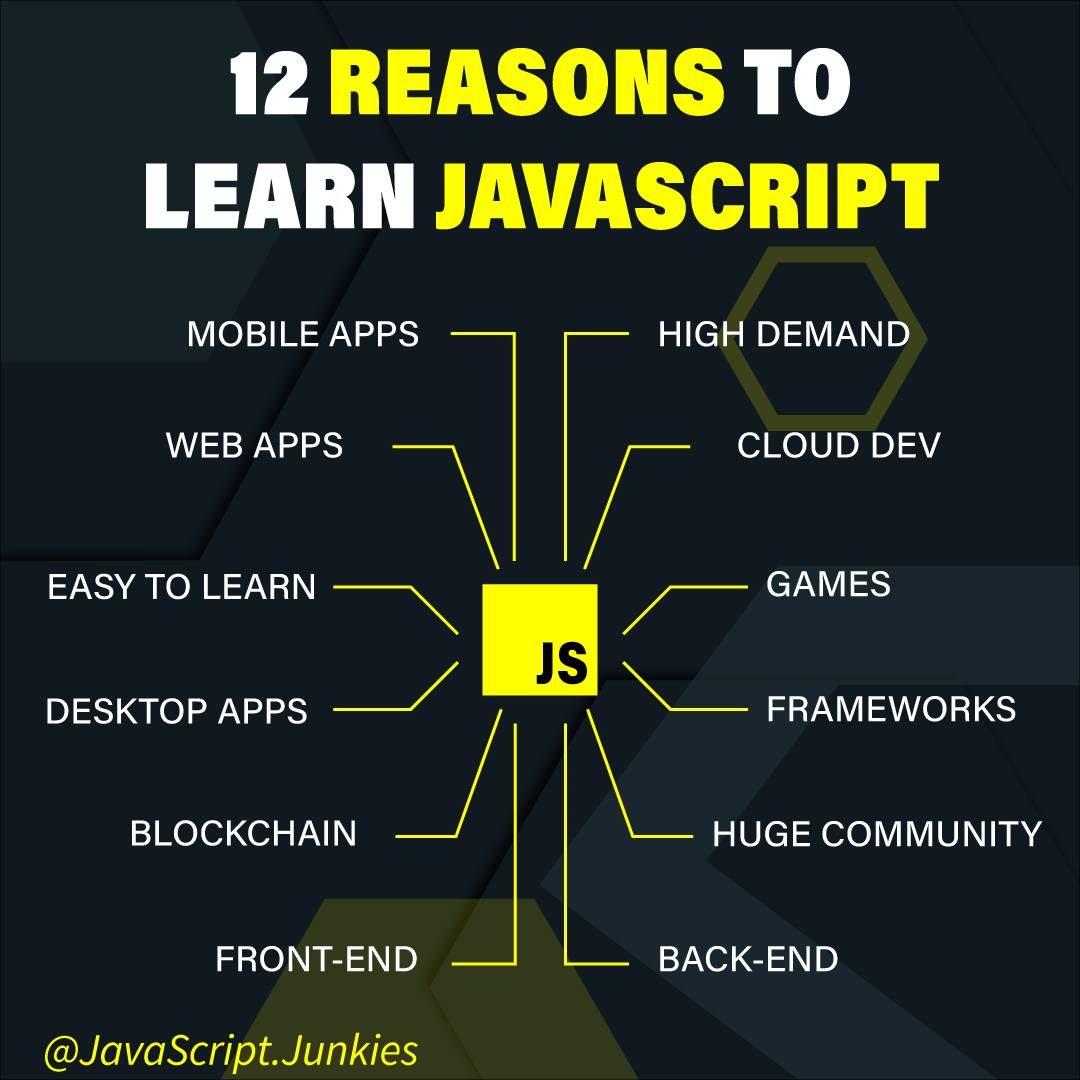 JavaScript Junkies on LinkedIn: Different Reasons to Learn Javascript. JavaScript Junkies on LinkedIn: Different Reasons to Learn Javascript.