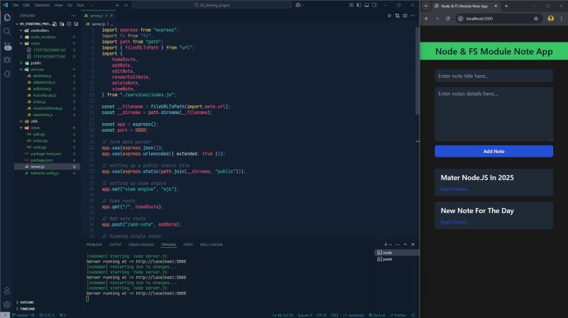 Abrar Yeasir on LinkedIn: #nodejs #expressjs #webdevelopment # ... Abrar Yeasir on LinkedIn: #nodejs #expressjs #webdevelopment # ...