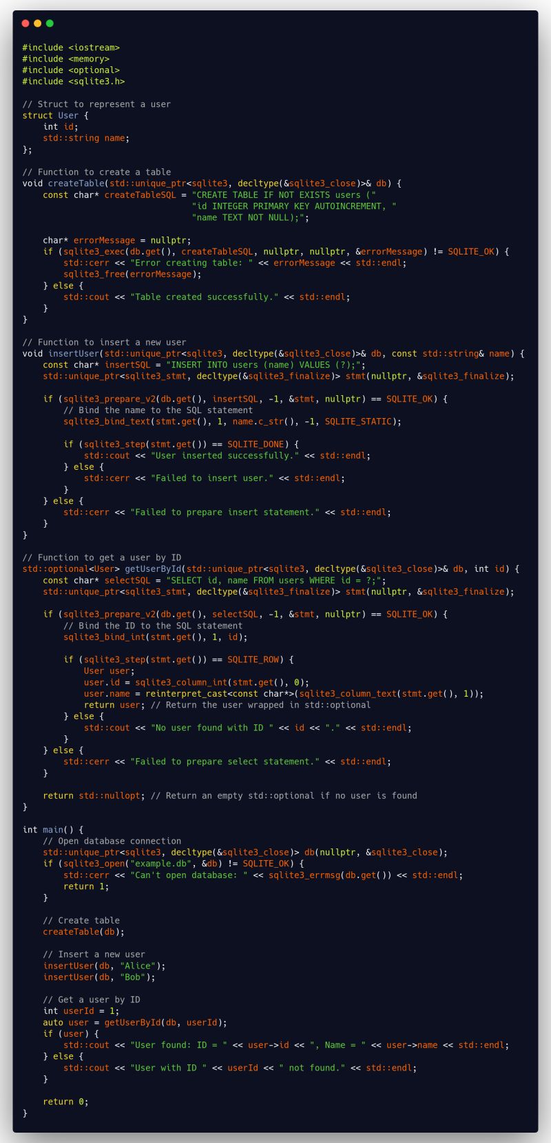 Nikolai Kutiavin on LinkedIn: #sqlite #database #cplusplus # ... Nikolai Kutiavin on LinkedIn: #sqlite #database #cplusplus # ...