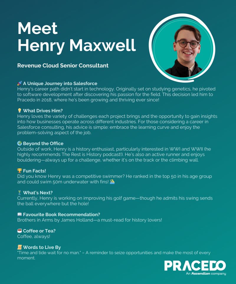 #employeespotlight #teampracedo #salesforce #revenuecloud #consulting ... #employeespotlight #teampracedo #salesforce #revenuecloud #consulting ...