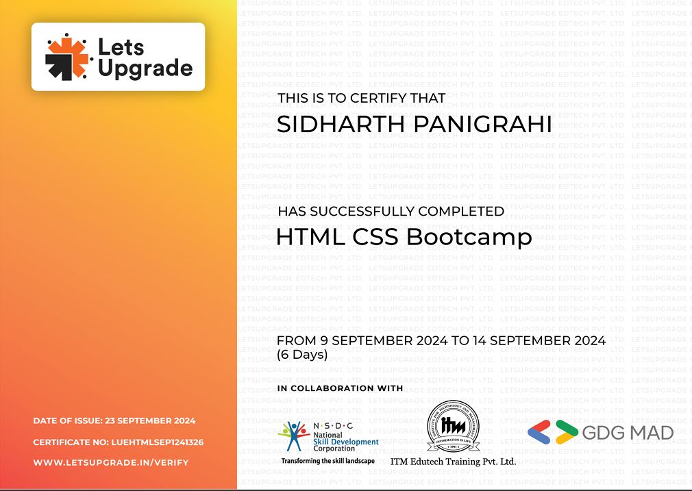 Sidharth Panigrahi on LinkedIn: #webdevelopment #html #css # ... Sidharth Panigrahi on LinkedIn: #webdevelopment #html #css # ...