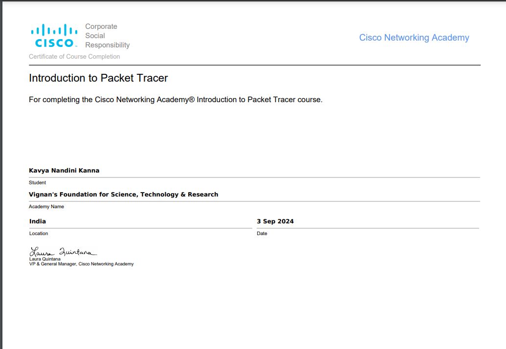 Kavya Kanna on LinkedIn: #networking #packettracer # ... Kavya Kanna on LinkedIn: #networking #packettracer # ...